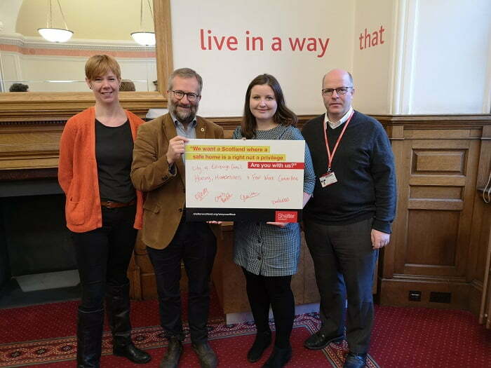 Edinburgh supports Shelter campaign to give everyone the right to a ...