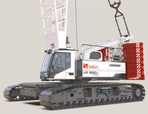 Select buy world’s first electric crawler crane | Design and Build UK