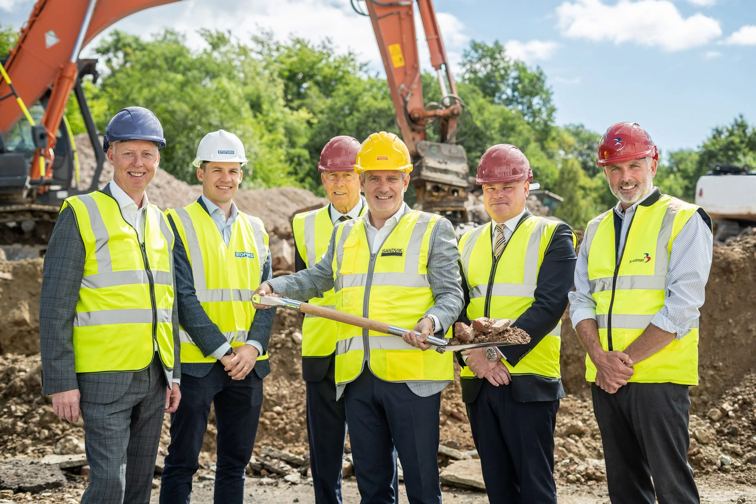 Work underway on Sandvik Coromant’s new UK headquarters in Halesowen ...